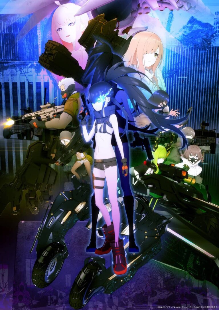 El anime Black Rock Shooter: Dawn Fall reveló su cuarta imagen visual