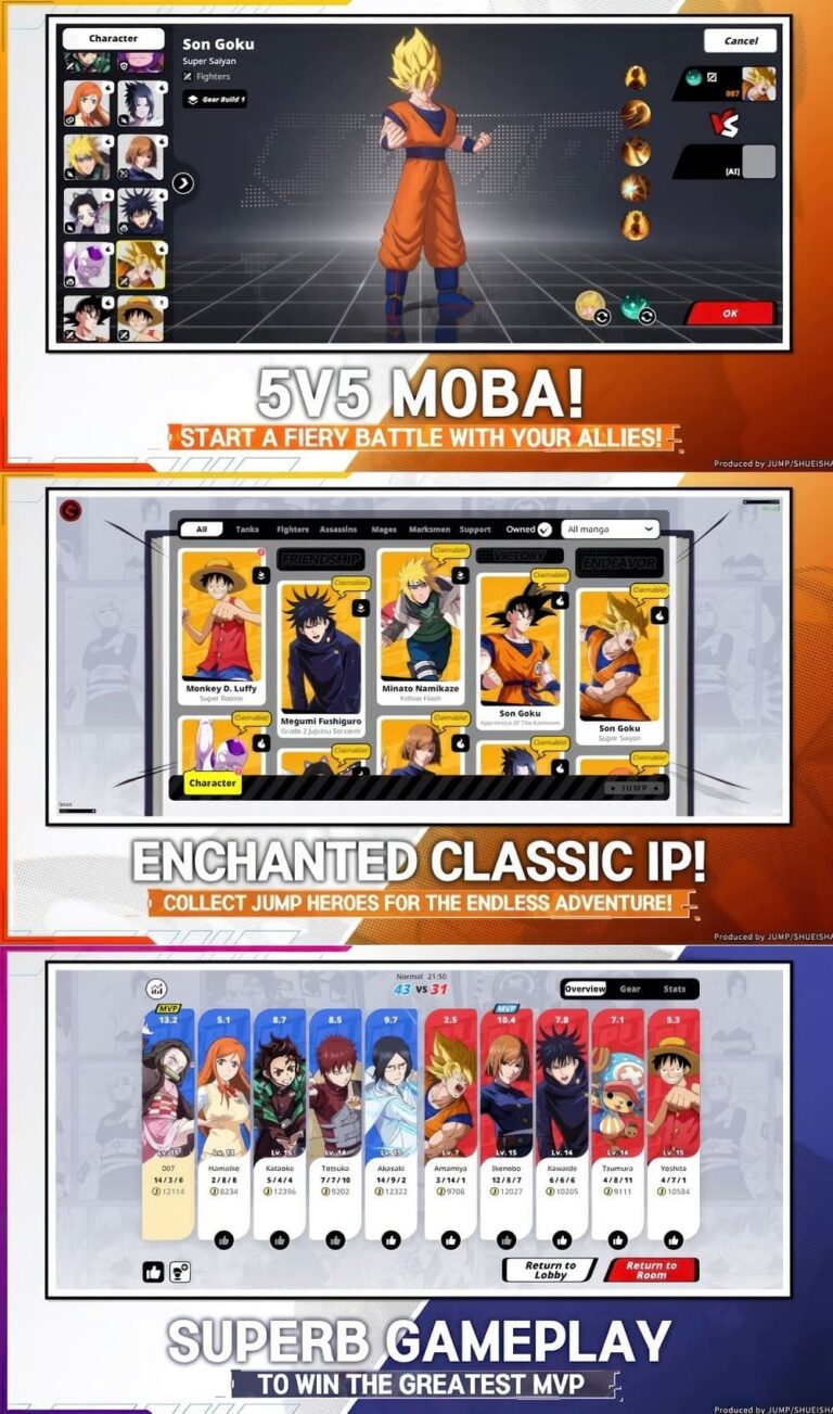 Jump Assemble: El nuevo MOBA que todo el internet espera